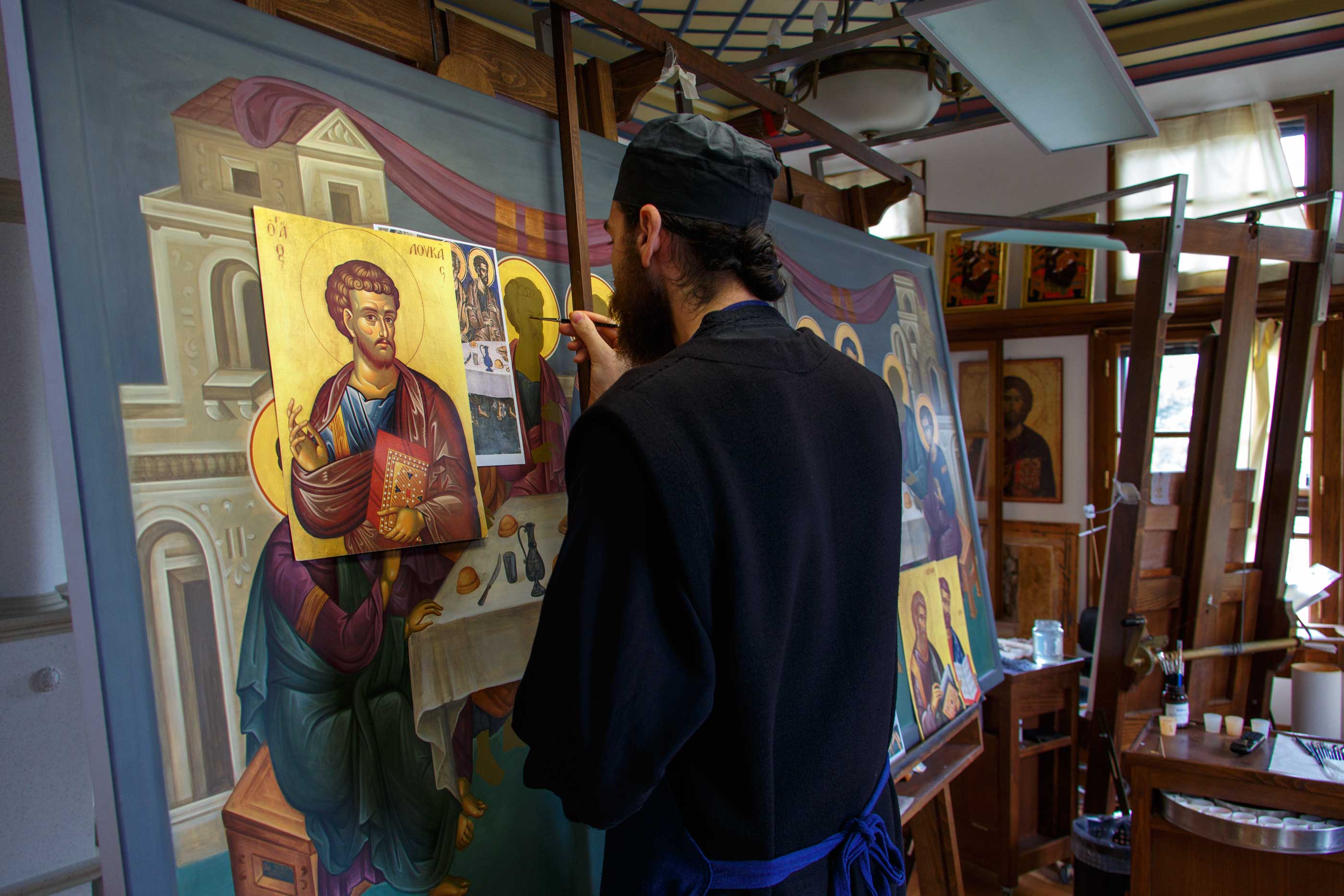 Custom Hand Painted Icons | Monastiriaka