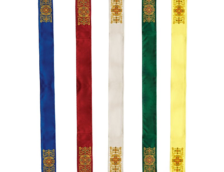 Satin Ribbons for the Gospel with Cross | Monastiriaka