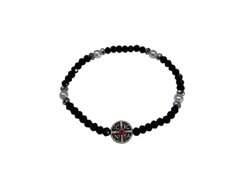 Bracelet with Beads IC XC NIKA | Monastiriaka