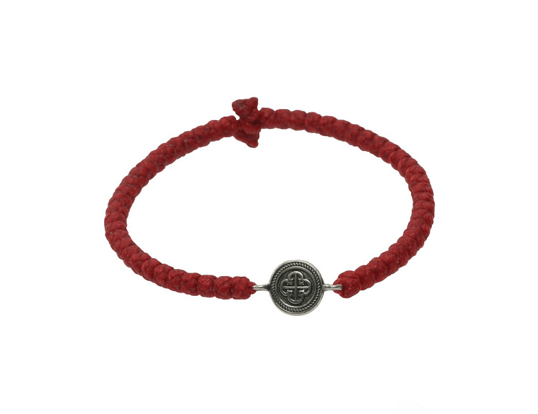 Waxy Prayer Rope for the Wrist with Cross | Monastiriaka