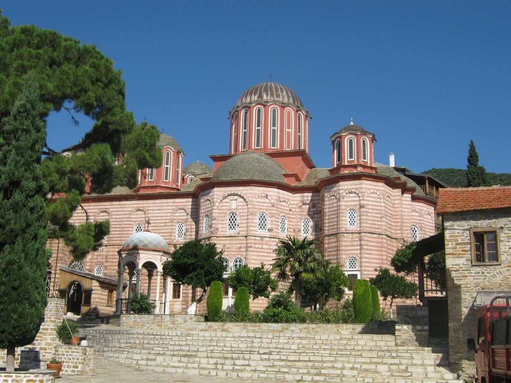 Holy Monastery of Xenophon: the Monastery of Panagia Hodegetria and ...